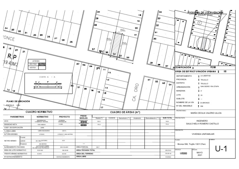 Plano Ubicación y Localización - Final - Parcial (3) - Layout2 | PDF