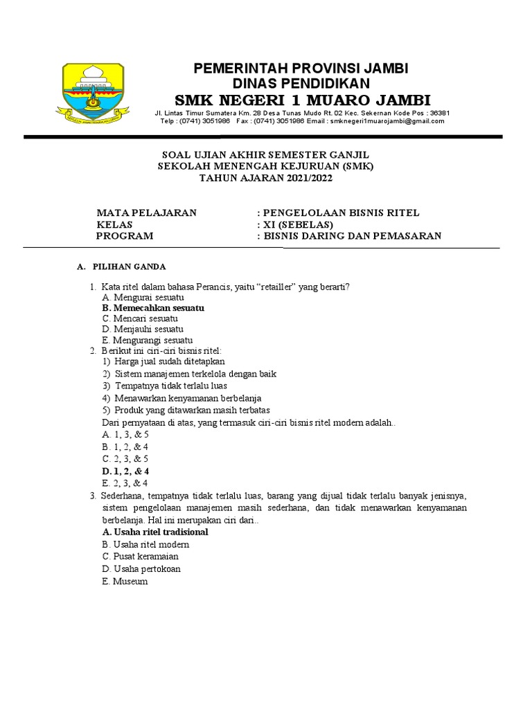 P Bisnis Ritel Xi Bdp Pdf