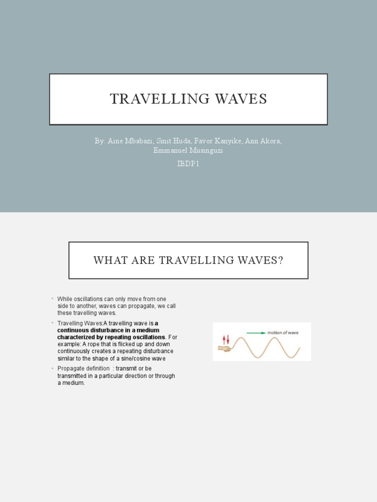 IB Waves Presentation | PDF