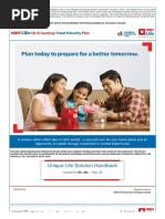 MC0620179931 HDFC Life Sampoorn Nivesh Retail Brochure | PDF | Insurance | Life Insurance