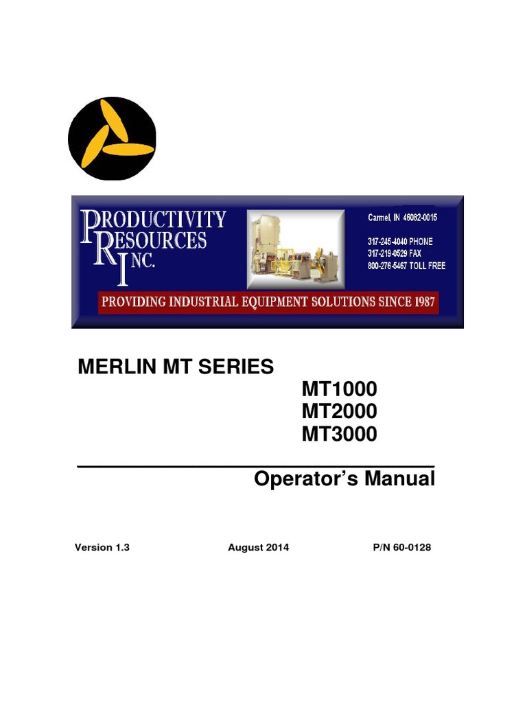 Merlin MT Series MT1000 MT2000 MT3000 - Operator's Manual | PDF | Relay ...