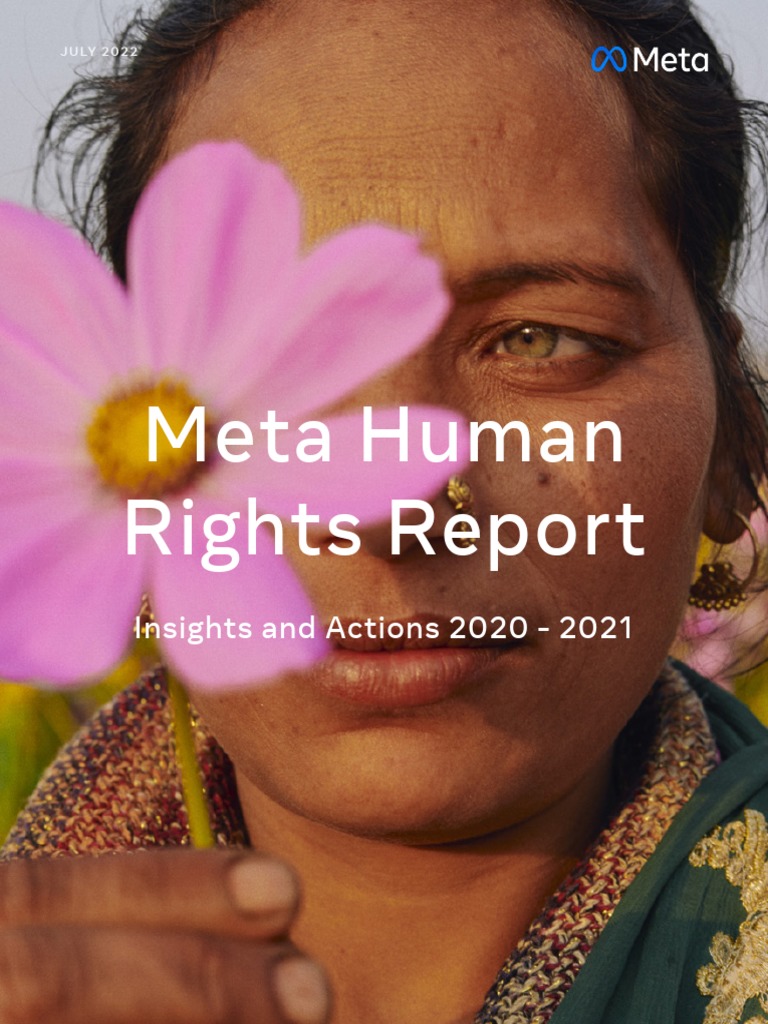 Meta Human Rights Report 2022 Insights | PDF | Privacy | Human Rights