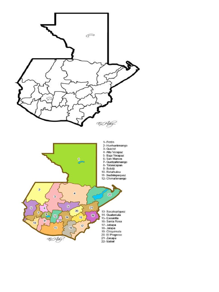 mapas de guatemala | PDF
