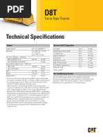 Caterpillar D8R Specs for Engineers | PDF