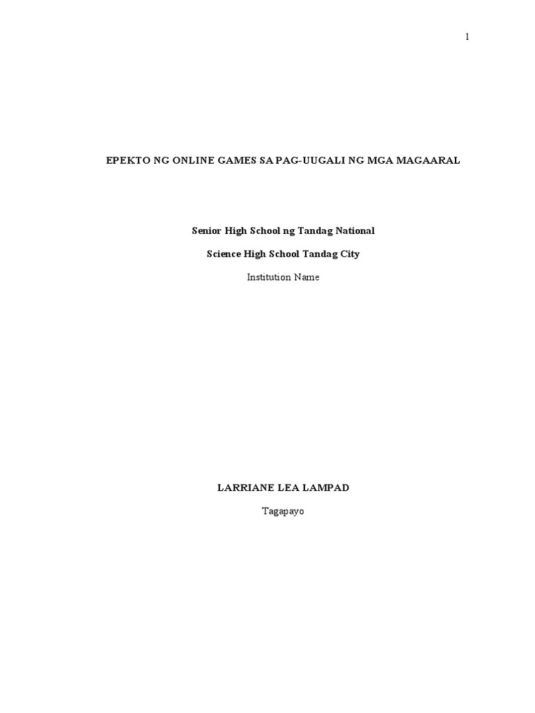 APA 7th Edition Template Student Version | PDF