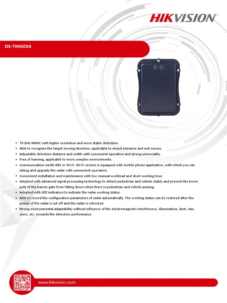 Datasheet DS-TMG034 | PDF