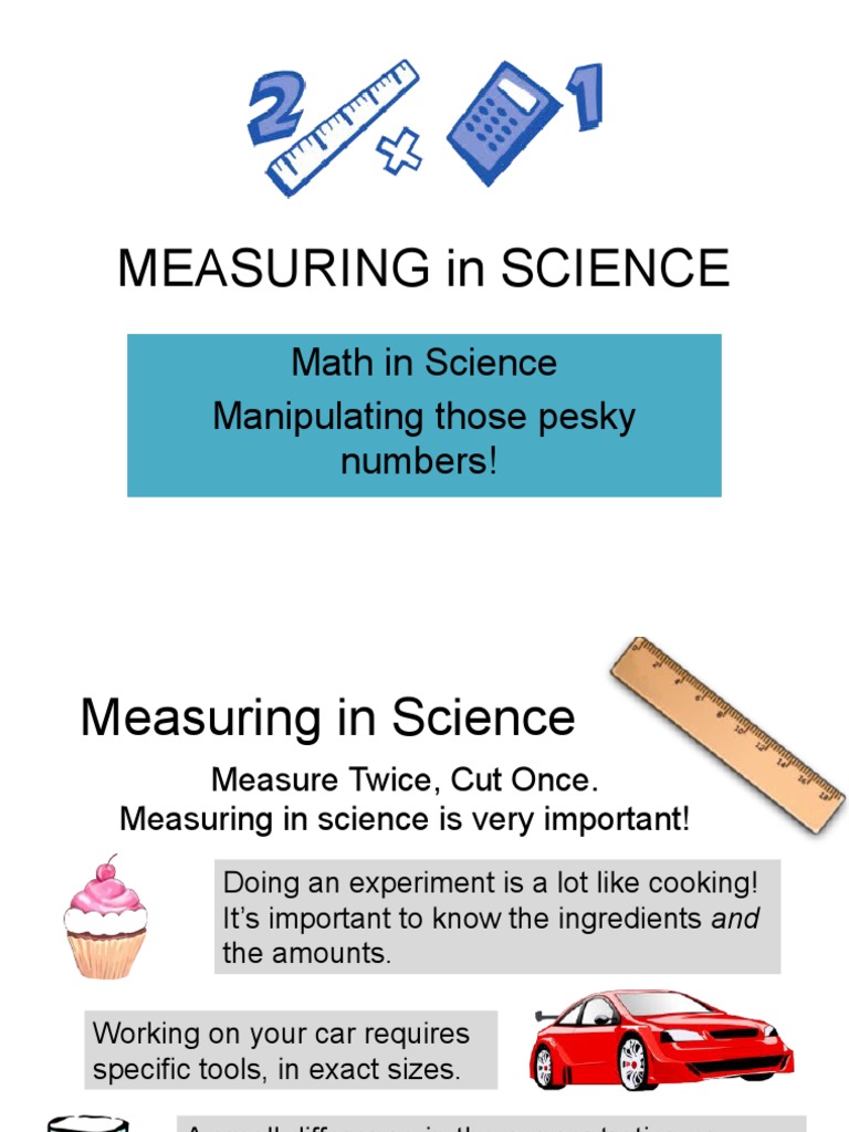 Measure Science Accurately | PDF | Litre | International System Of Units