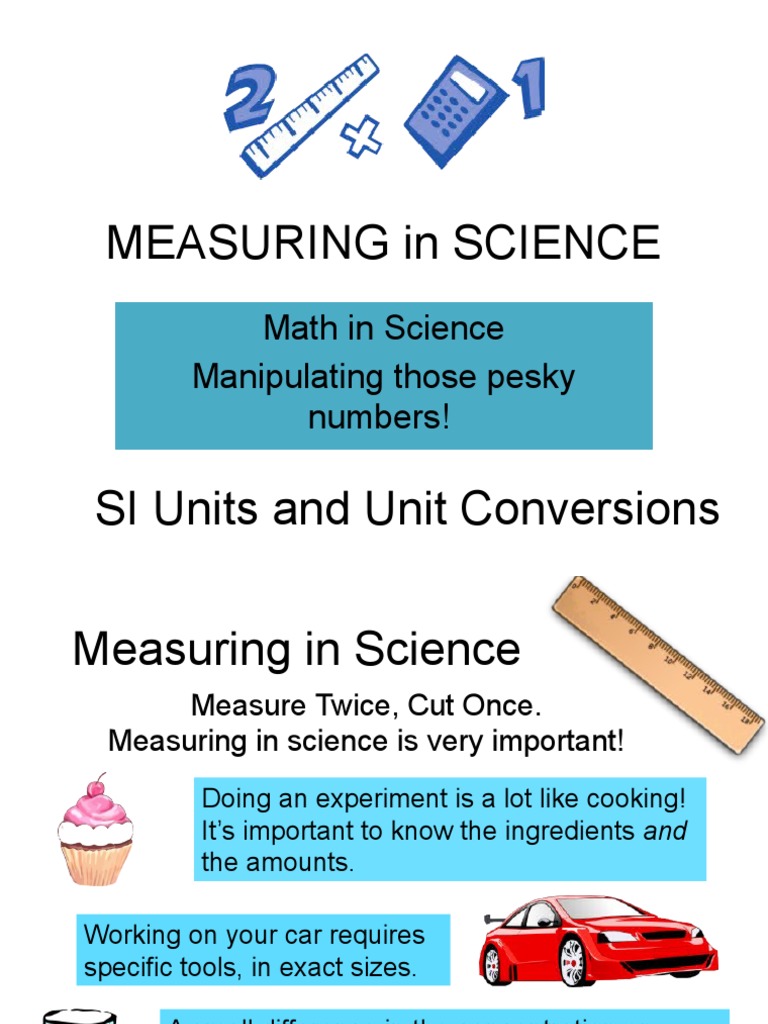 SI Units and Unit Conversions | PDF | International System Of Units | Litre