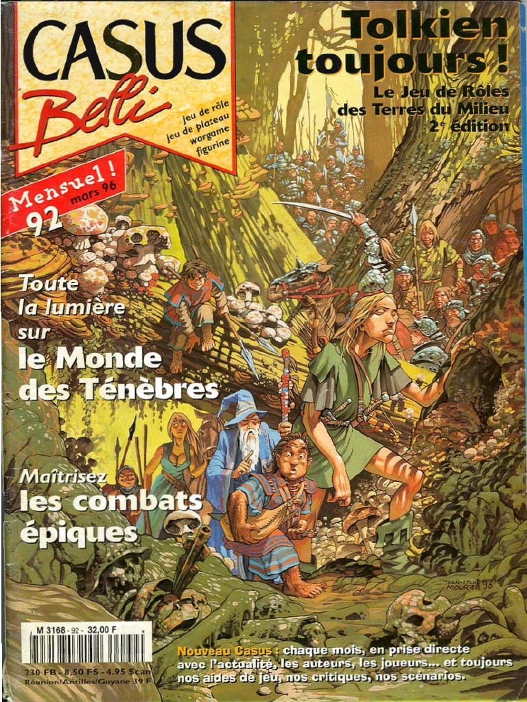 Casus Belli - #092 (Mars 96) | PDF