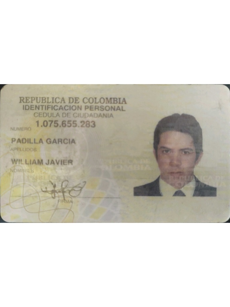 Cédula William | PDF