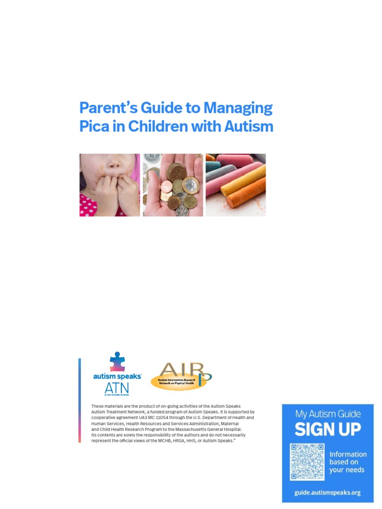 Parent's Guide To Managing Pica in Children With Autism | Download Free ...
