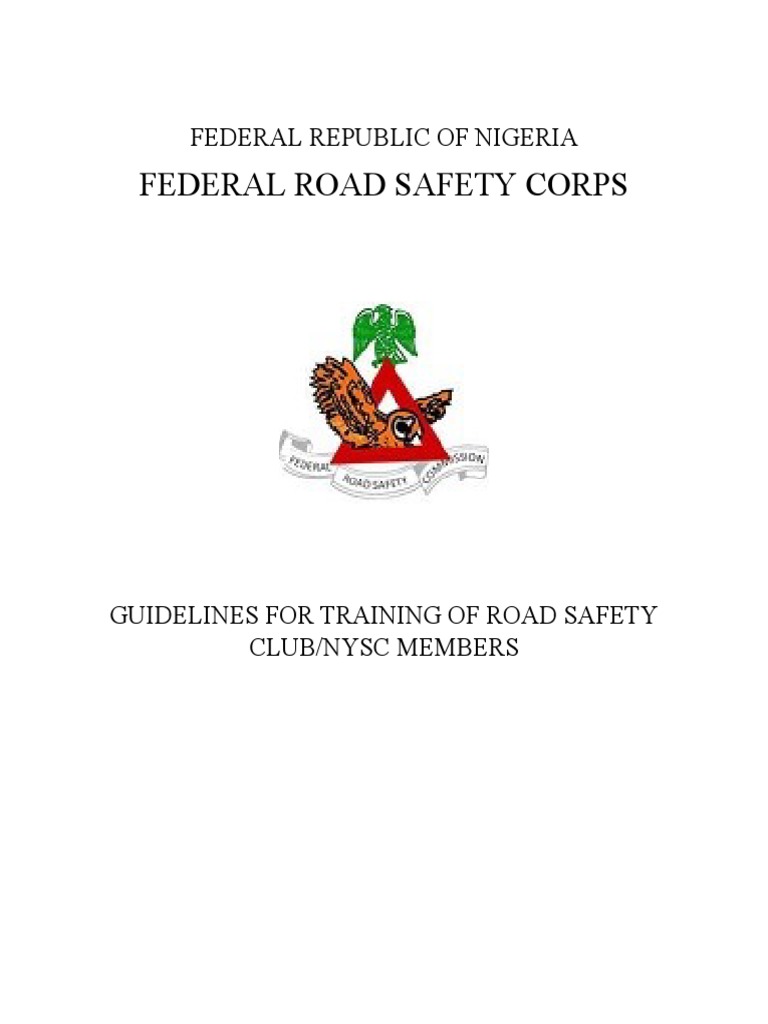 Federal Road Safety Corps: Federal Republic of Nigeria | PDF | Traffic ...