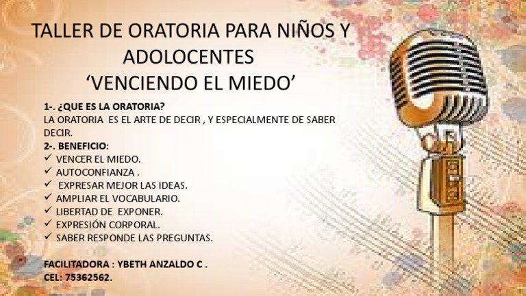 Oratoria para Niño | PDF