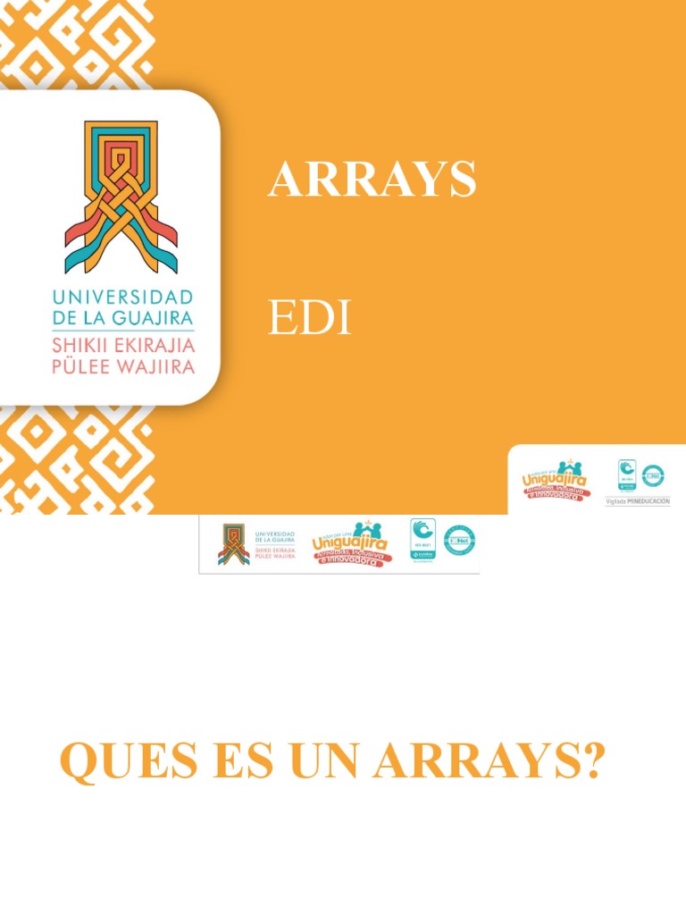 Arrays New Java Pdf Estructura De Datos De Matriz Objeto Informática 