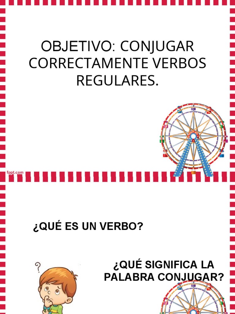 Clase 21 Unidad II Conjugacion de Verbos | PDF