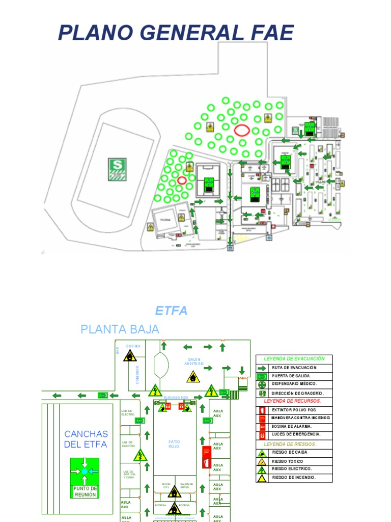 Plan de Emergencia Etfa-Epae | PDF | Laboratorios