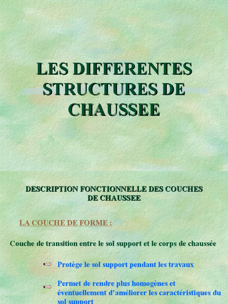 ROUTE 02 - Structures de Chaussée Et dépendances-CTE TOPO-LABO N°1 | PDF | Béton | Fatigue ...