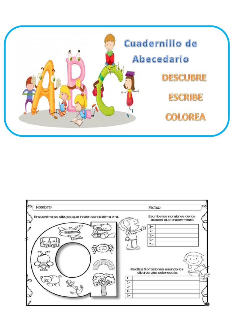 Cuadernillo de Abecedario | PDF