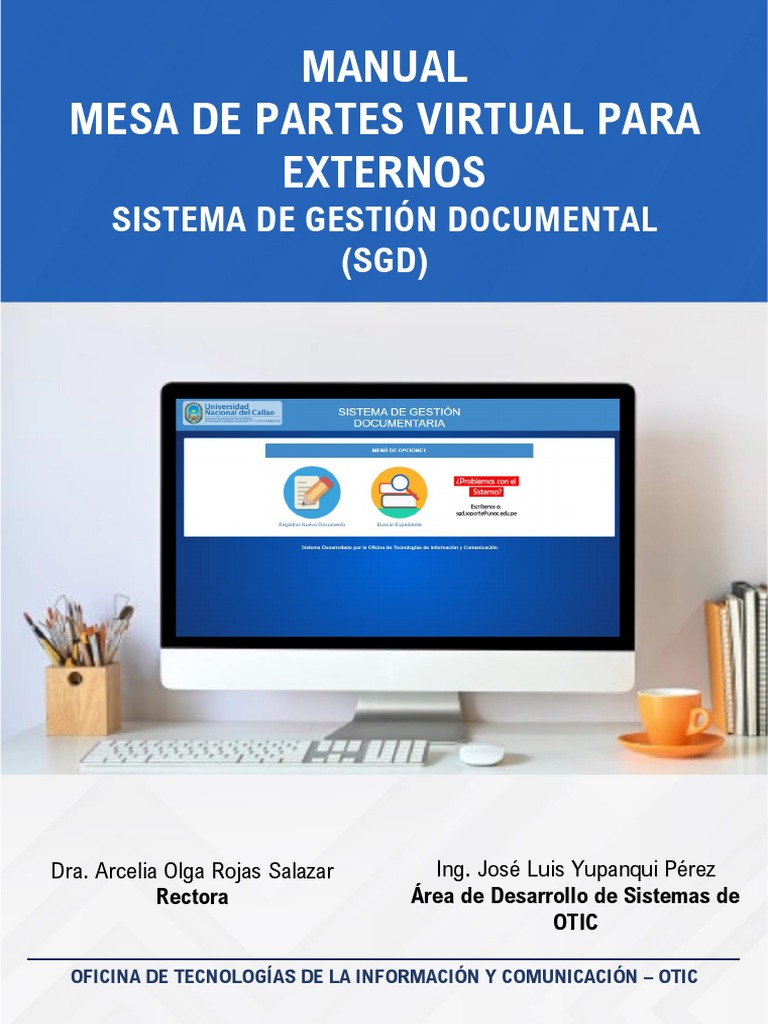 Manual SGD Externos | PDF | Informática | Tecnología