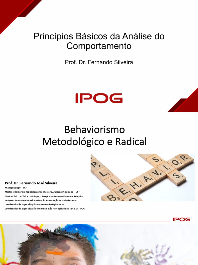 Aula 2. Behaviorismo Metodológico e Radical | PDF | Behaviorismo | Mente