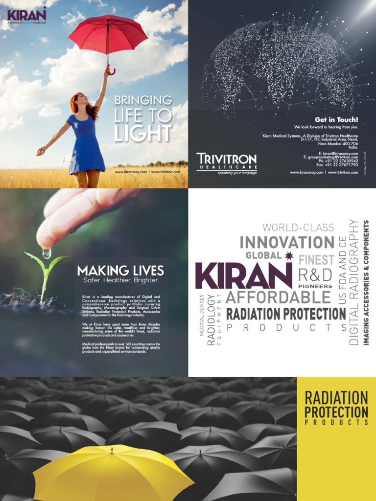 Kiran Brochure | Download Free PDF | Lead | Radiation Protection