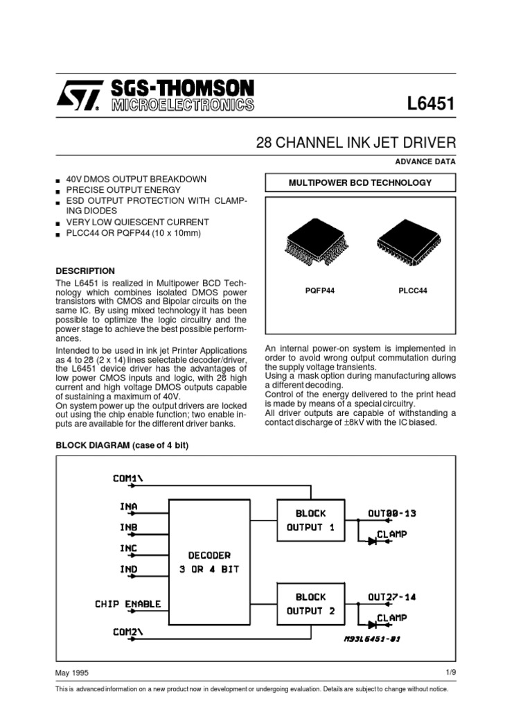 Datasheet | PDF | Mosfet | Cmos
