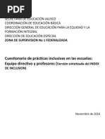 Index Inclusion | PDF | Inclusión (Educación) | Educación primaria