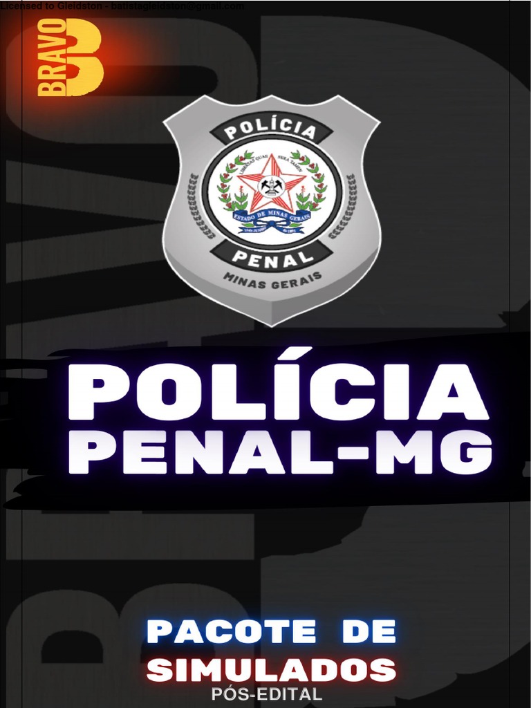 Simulado Polícia Penal MG 2022 concursos questões direitos humanos língua portuguesa | PDF ...