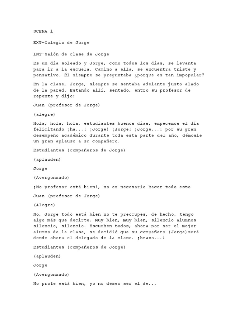 Guion Literario | PDF