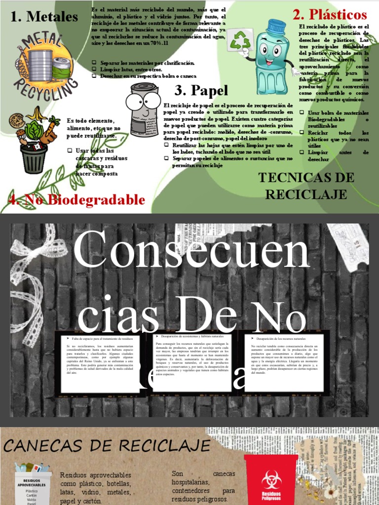 Taller Reciclaje | PDF | Reciclaje | Residuos