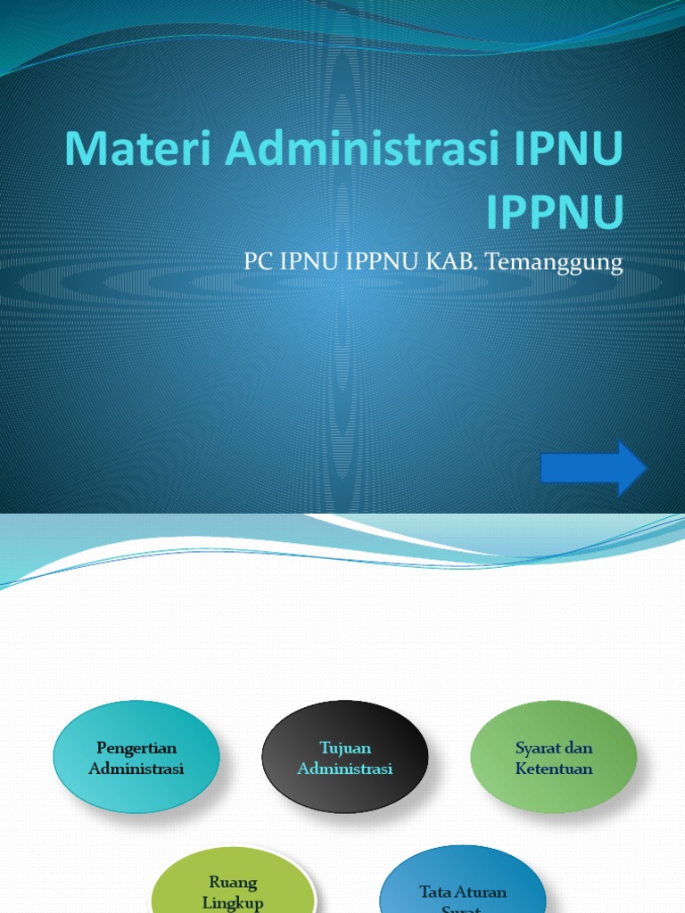 Administrasi IPNU dan IPPNU | PDF | Karier & Perkembangan