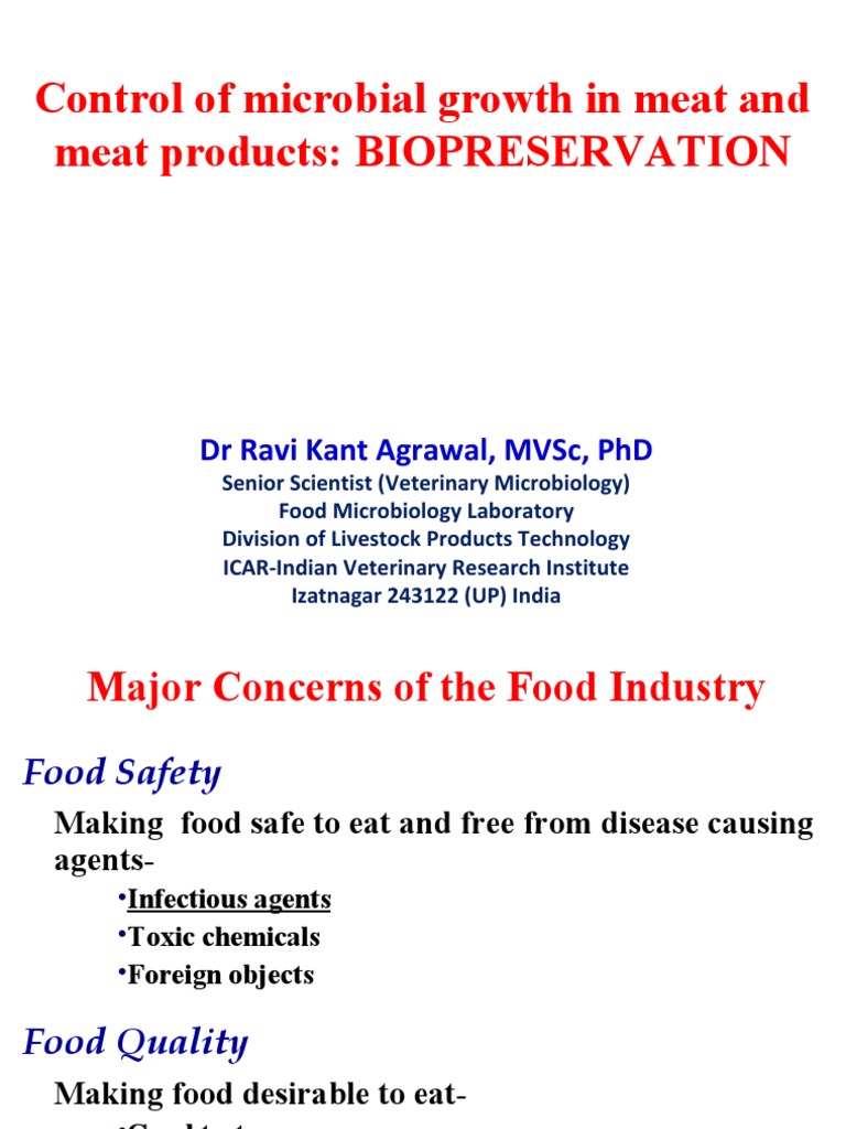 Biopreservation 181210105410 | PDF | Food Preservation | Antimicrobial