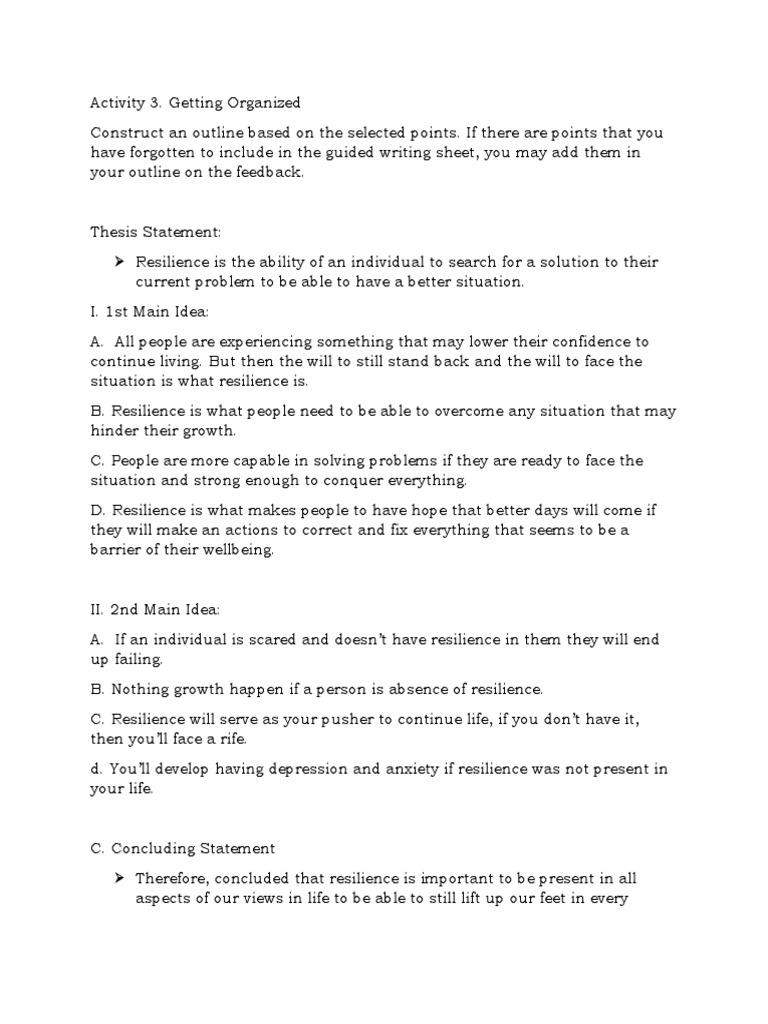 Getting Organized | PDF