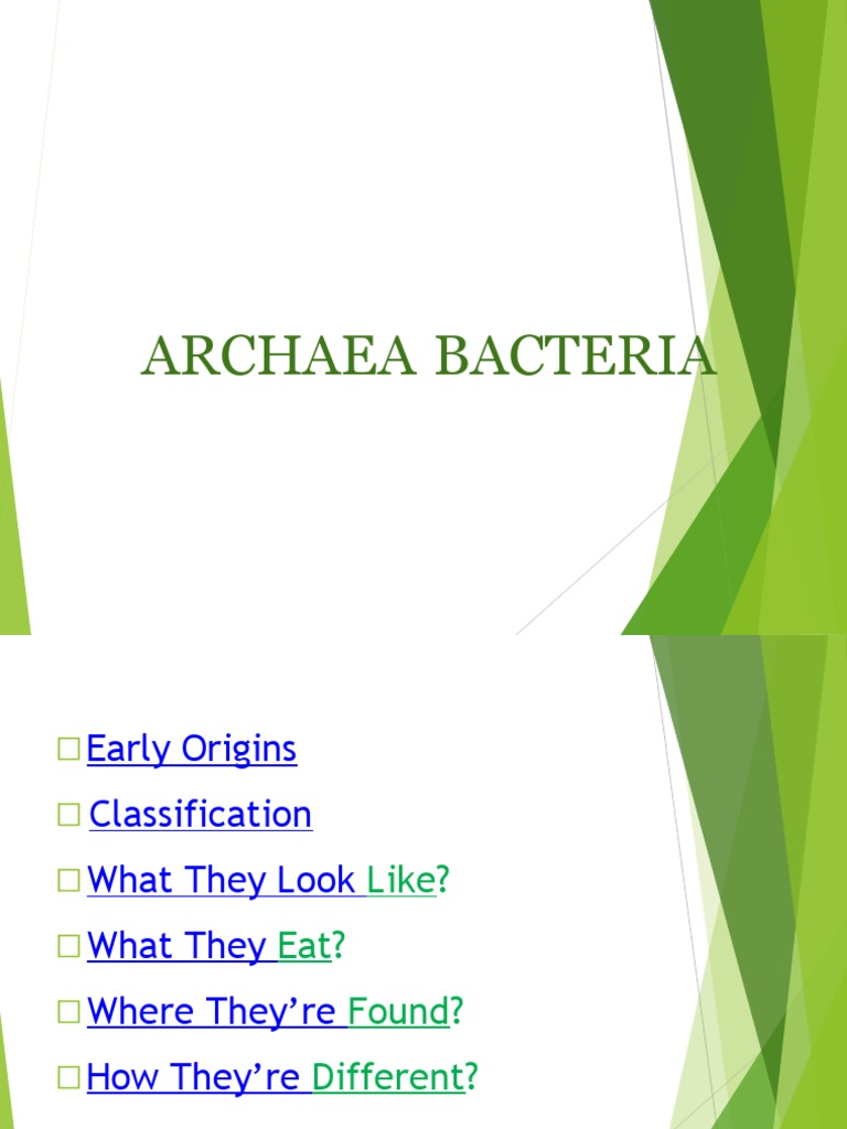 Archeabacteria and extremophiles | PDF | Archaea | Bacteria