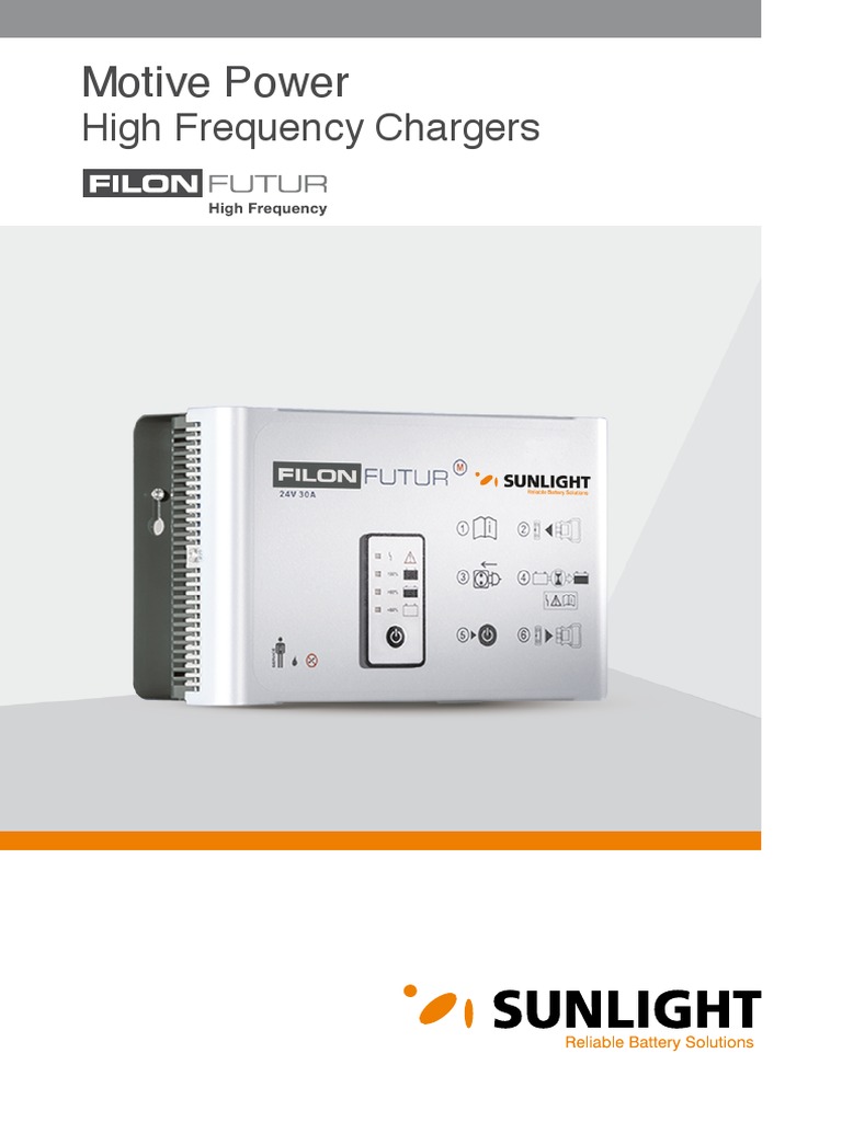 Filon Futur High Frequency Chargers | PDF | Battery Charger ...