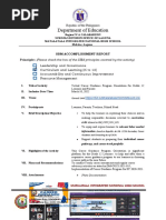 Work Immersion Accomplishment Report Monitoring | PDF | Teachers | Learning