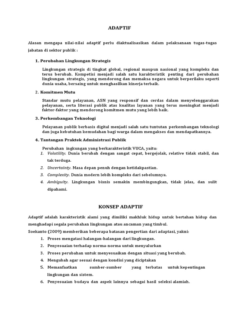 Modul 2 Adaptif | PDF