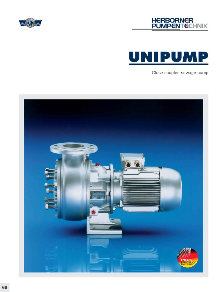 Herborner_Unipump_brochure | PDF | Pump | Electric Motor