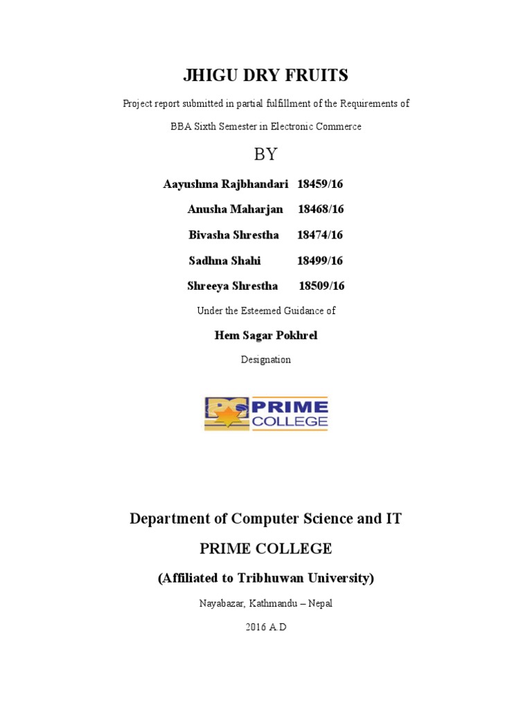 ecom report | PDF | E Commerce