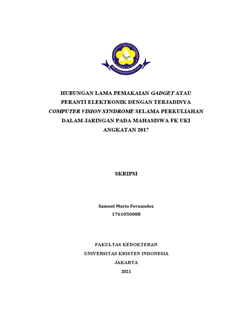 Samuel Mario Fernandez 1761050088 | PDF