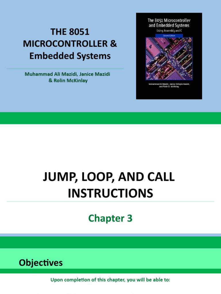 The 8051 Microcontroller & Embedded Systems: Muhammad Ali Mazidi ...