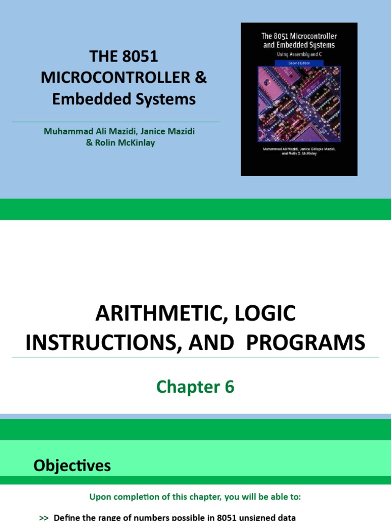 8051 Microcontroller Arithmetic & Logic | PDF | Binary Coded Decimal ...