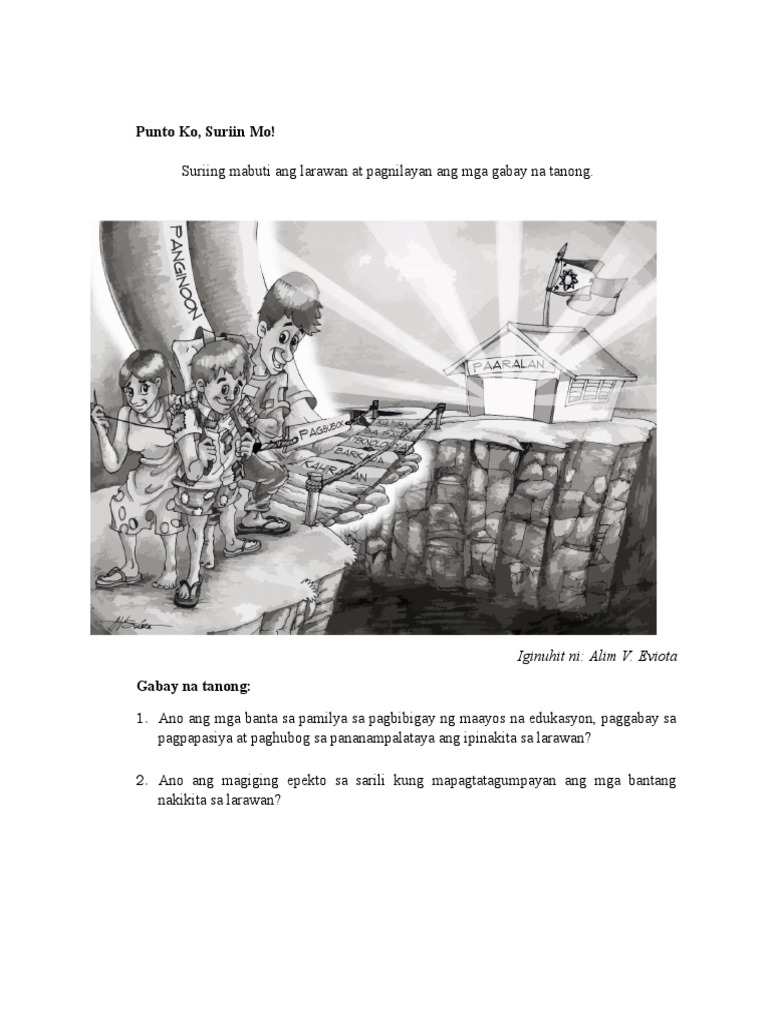 Activity Aralin 6 | PDF