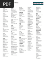 Infosys Global Locations Overview 2022-23 | PDF