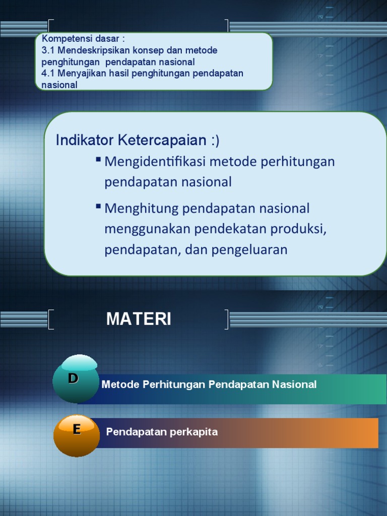 2.PPT 2 (Komponen Pend Nasional) | PDF