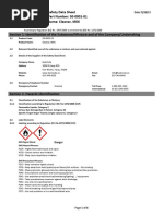 MSDS Un1002 Compressed Air | PDF | Safety | Occupational Safety And Health