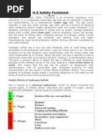 H2S Training Slides ENGLISH | PDF | Odor | Gases