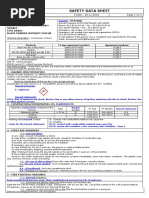 Safety Data Sheet Butane Cartridge | PDF | Fires | Dangerous Goods