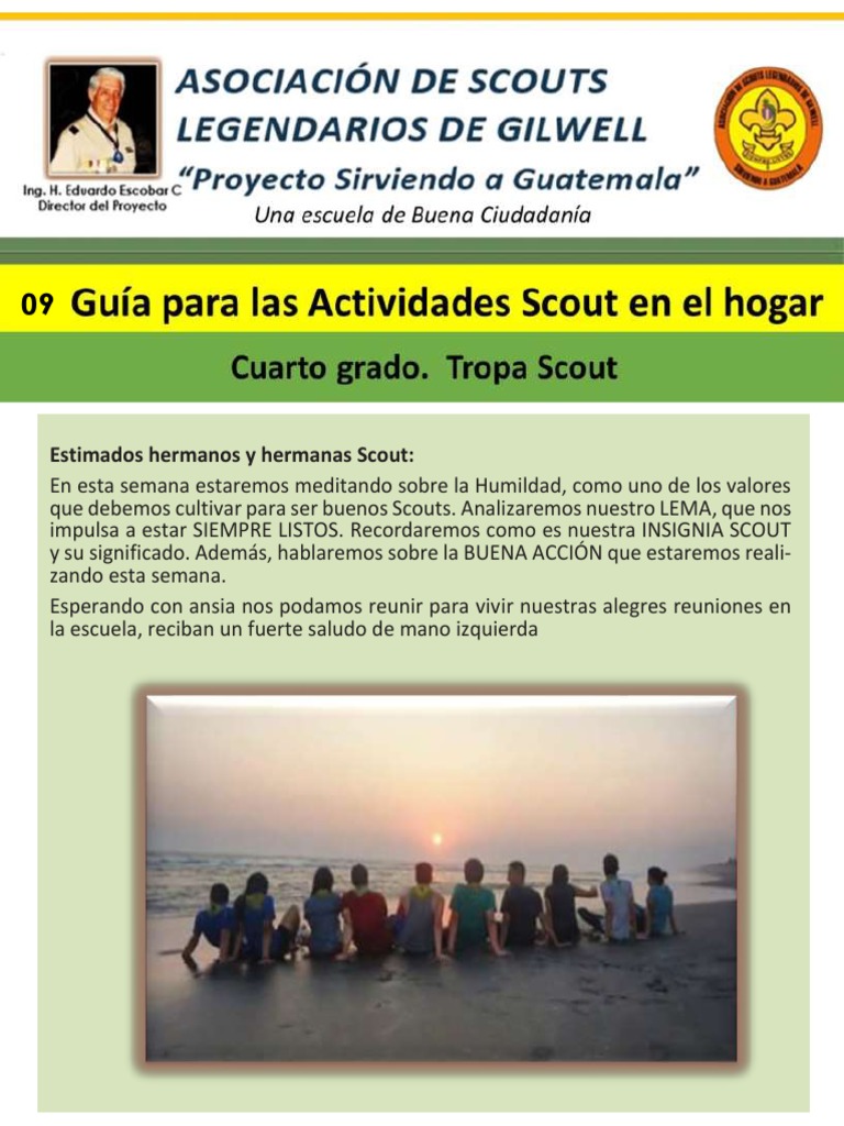 Cultivando la Humildad y Recordando Nuestros Valores como Scouts | PDF ...