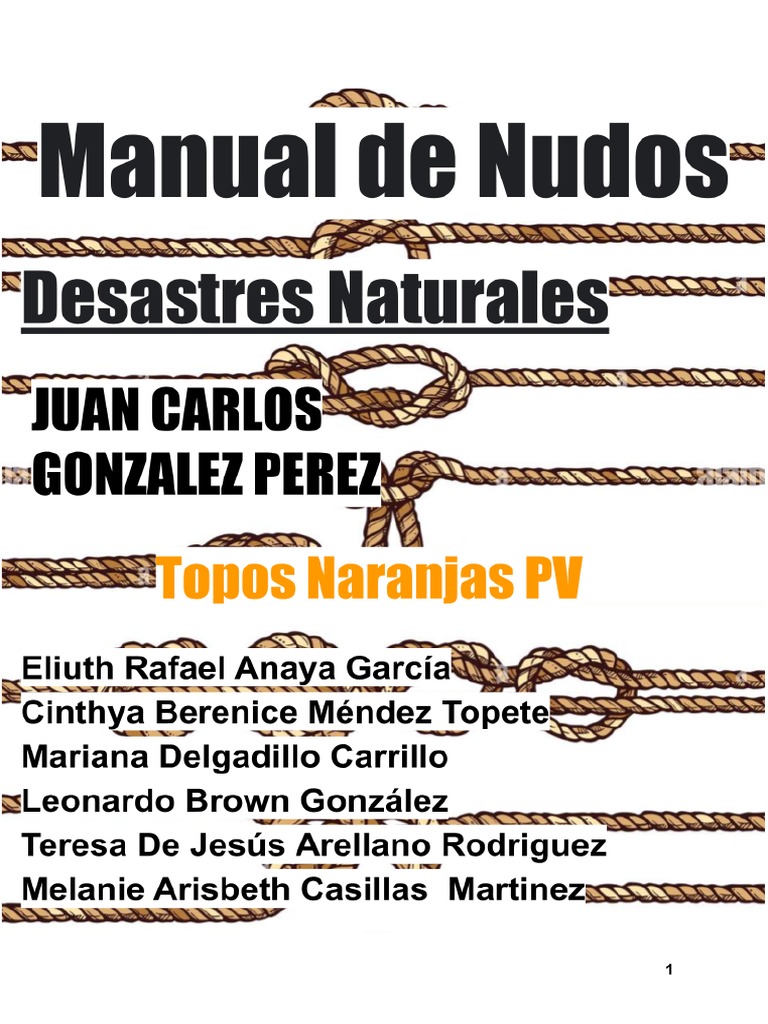 Manual de Nudos | PDF | Nudo